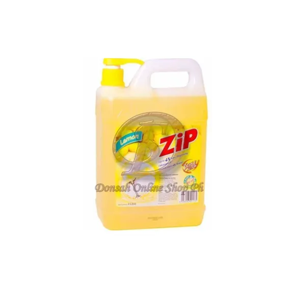 Zip Lemon or Lime Dishwashing Liquid 4L 1 Bottle | Lazada PH