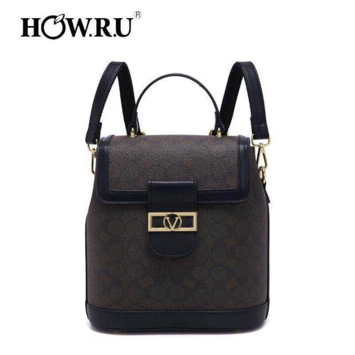 HOWRU BACKPACK 3WAYS LEATHER | Lazada PH