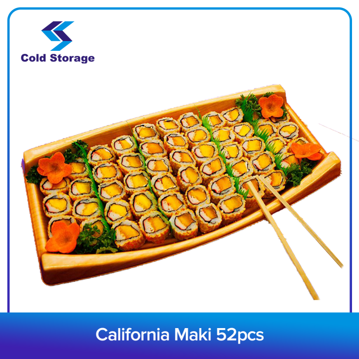 Cold Storage California Maki Platter/Tray (Small Size) | Lazada PH