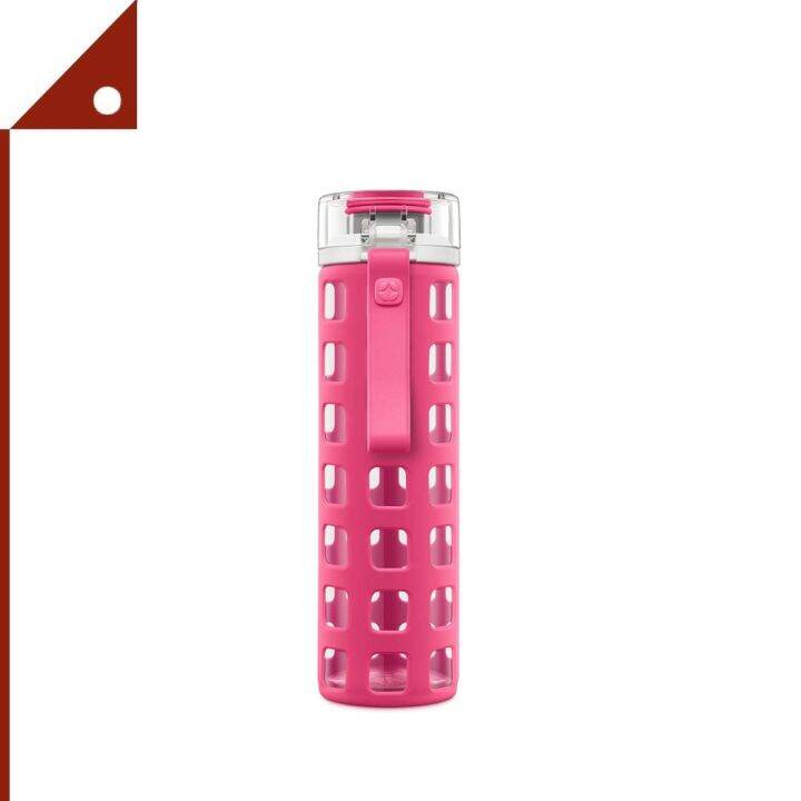 Ello : ELOGB-PNK* ขวดน้ำ Syndicate Glass Water Bottle 20oz, Pink ...