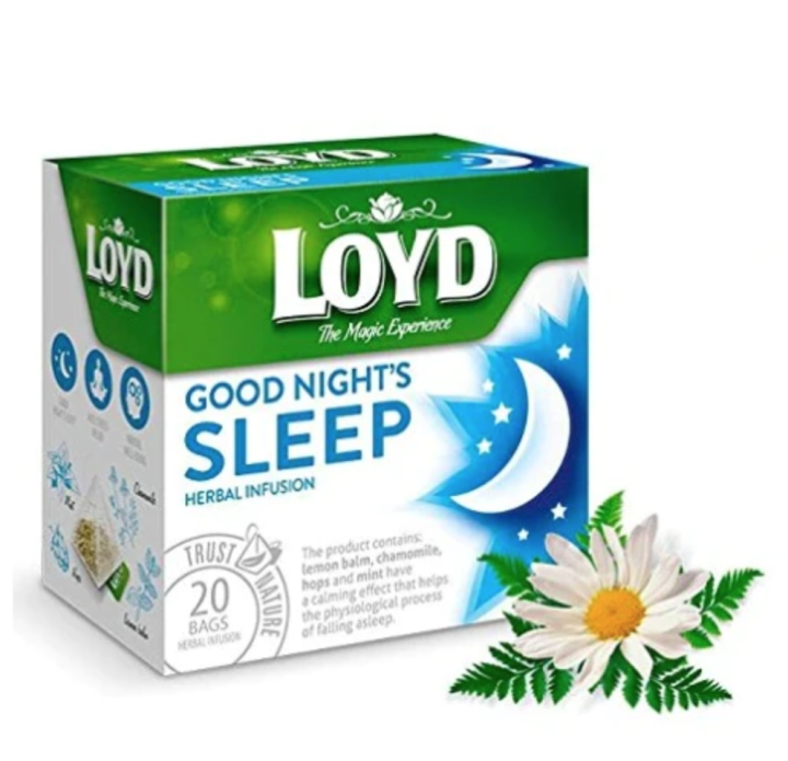 Loyd Good Night Sleep Herbal Infusion Tea 20 tea bags | Lazada PH