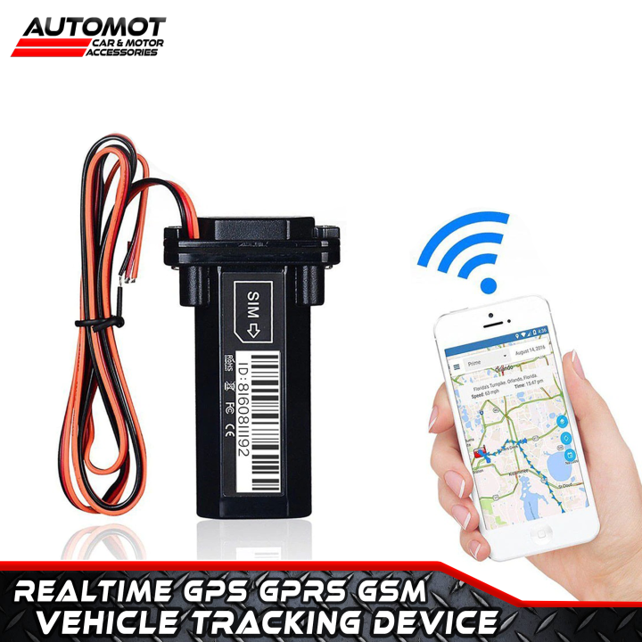 Realtime GPS GPRS GSM Tracker Vehicle Tracking Device | Lazada PH
