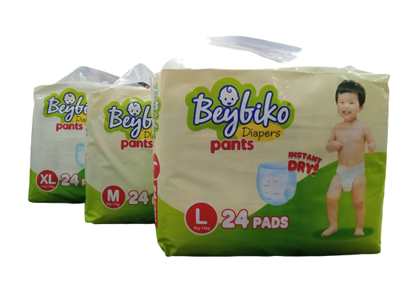Beybiko Diaper Pants (24 Pads) | Lazada PH