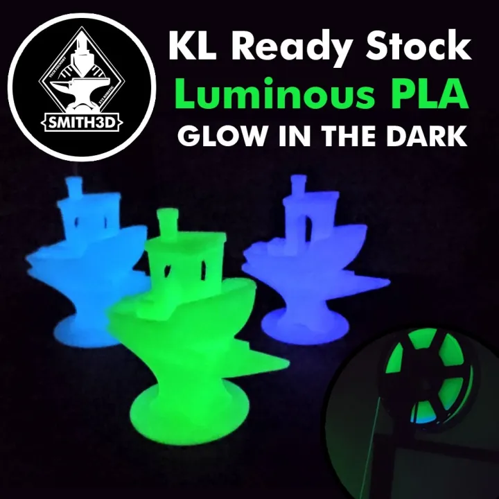 PLA Glow In The Dark Filament - Green Blue Purple | Lazada.co.th