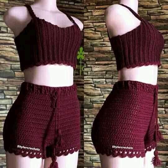 SANDO TERNO CROCHET | Lazada PH