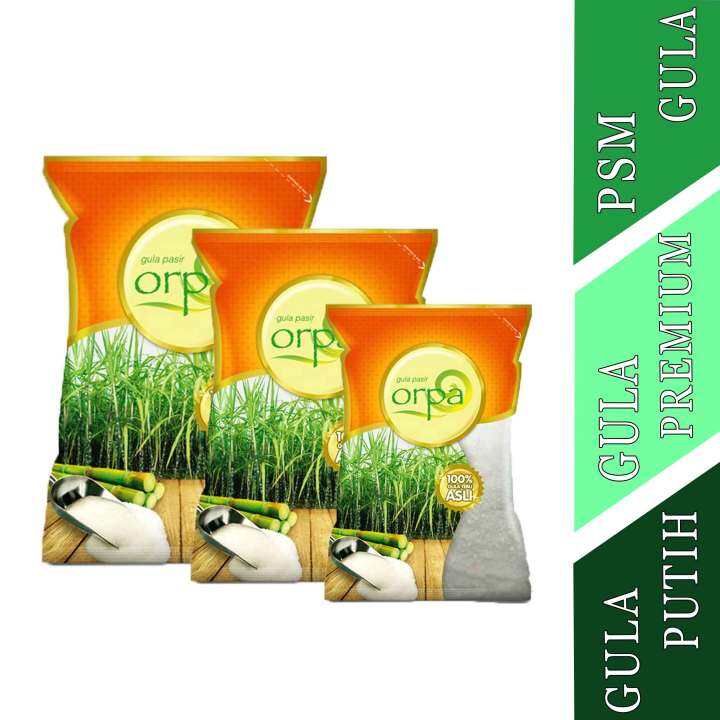 Gula Tebu- Gula Pasir ORPA- Gula Putih- 100% Gula Asli | Lazada Indonesia