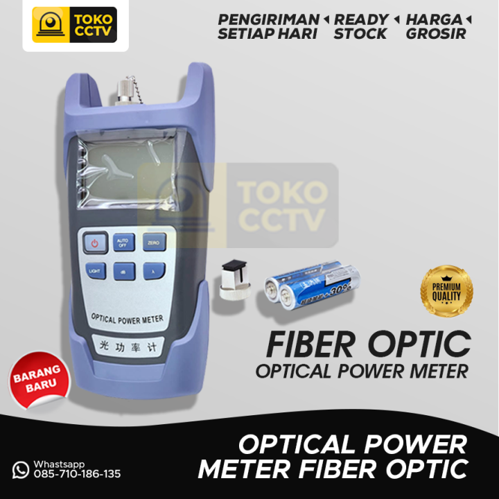 OPM OPTICAL POWER METER | ALAT UKUR REDAMAN FIBER OPTIC | Lazada Indonesia