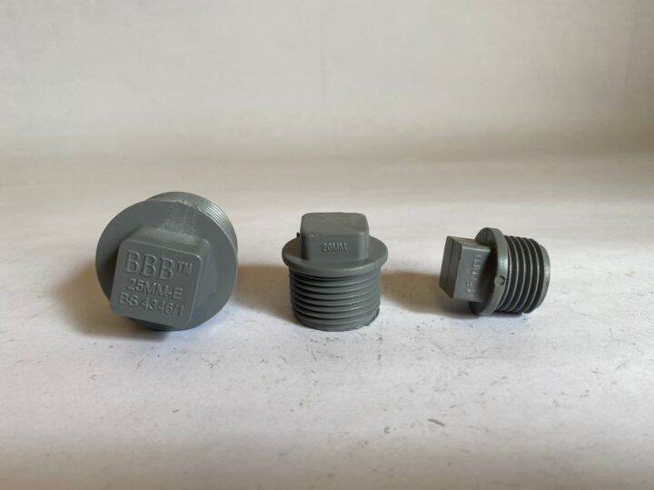PVC 1/2", 3/4", 1" SQUARE PLUG | Lazada