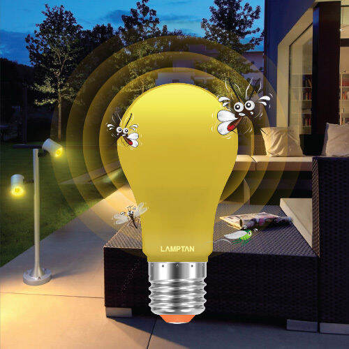 [พร้อมส่ง24ชม.จากไทย] หลอดไฟ LED 5 วัตต์ LAMPTAN รุ่น BULB ไล่แมลง E27 ...