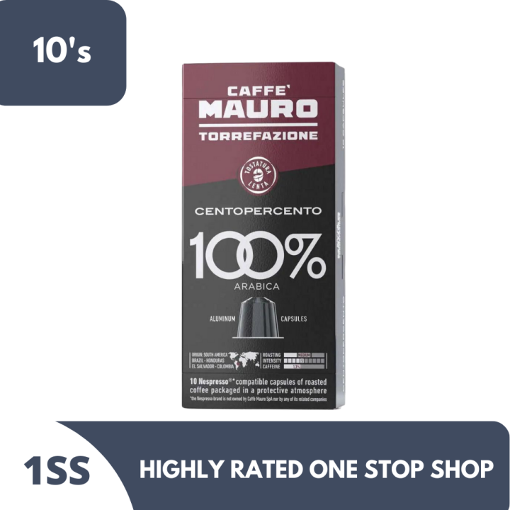 Cafe Mauro 100% Arabica Capsule, 10's | Lazada PH