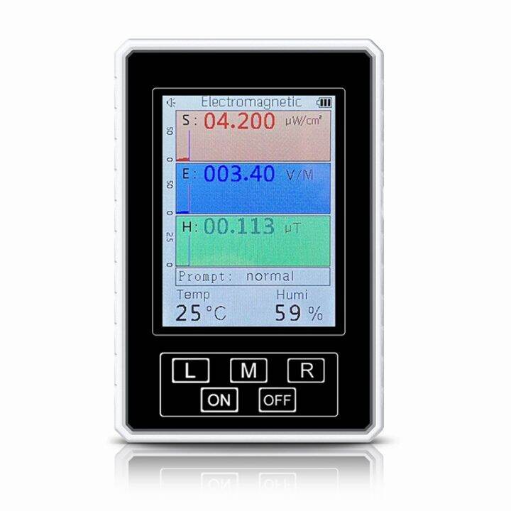 BR-9A XR2 Pro Electromagnetic Radiation Detector EMF Meter Environment ...