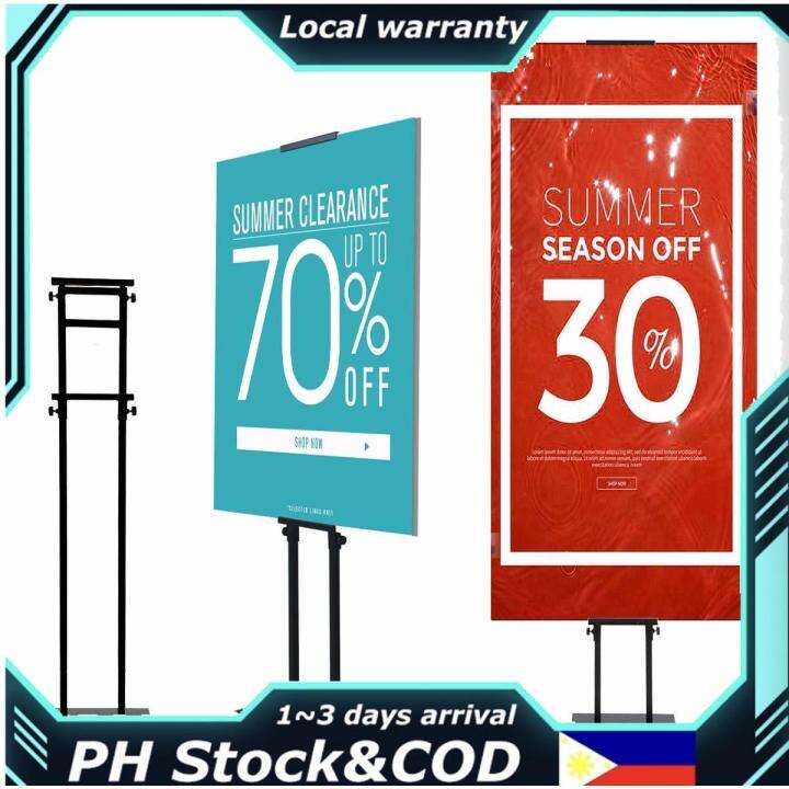 Sign Stand Banner Poster Board Display Stand Pedestal Sign Holder KT ...