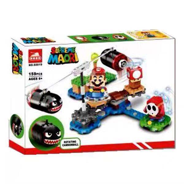 Lego Building Blocks Super Mario 71366 Rotating Bomb Launches Mushroom ...
