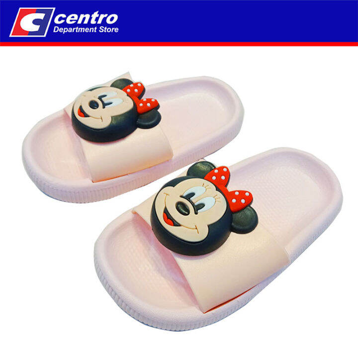 CENTRO GIRL MINNIE MOUSE SLIDES | Lazada PH