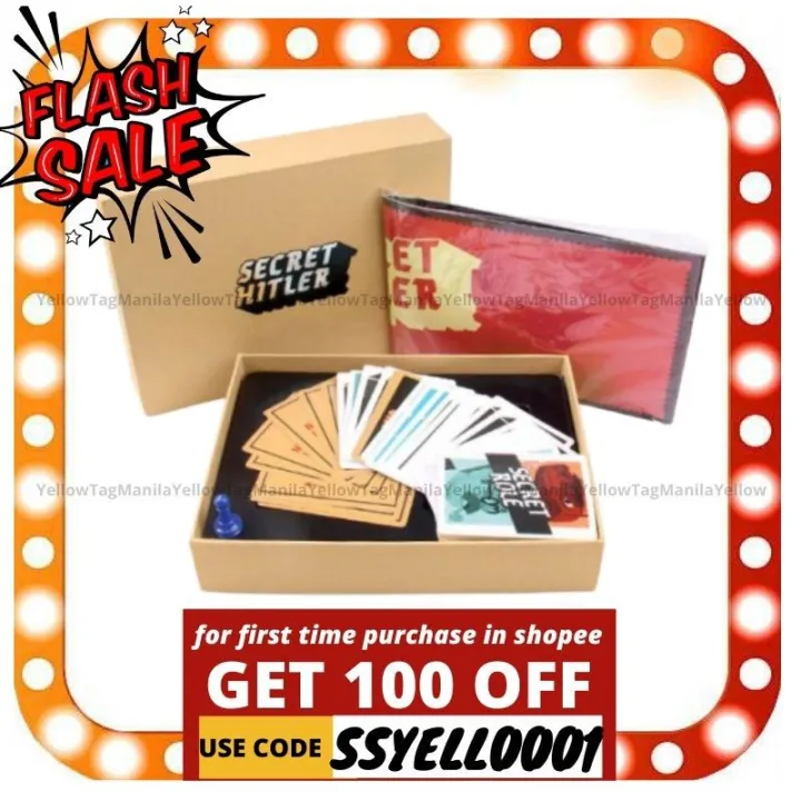 hot ⚡Secret Hitler Board Card Game A Hidden Identity Game Secret ...