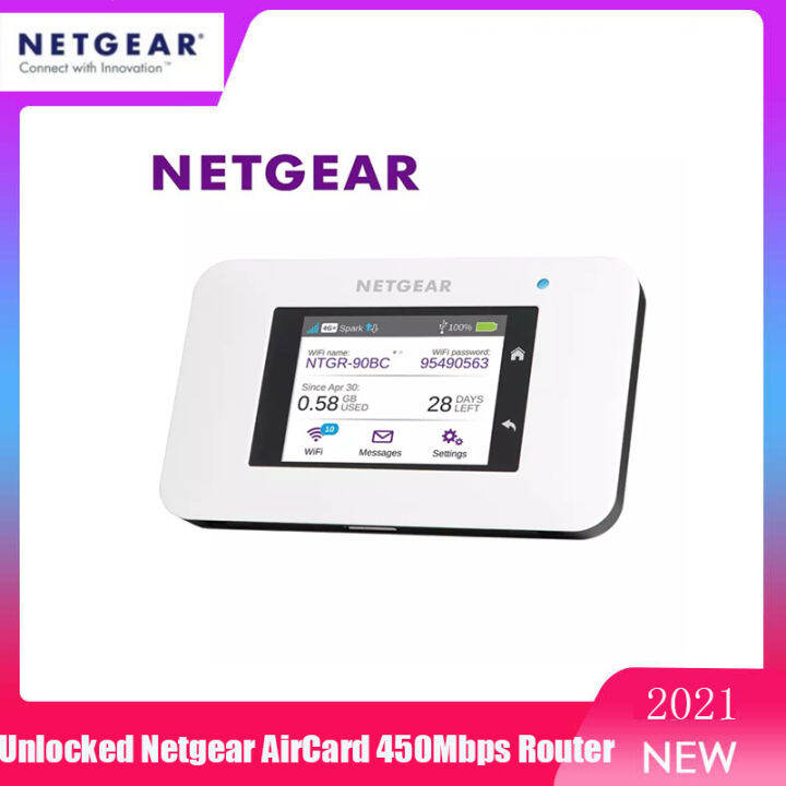 Netgear AC800S Unlocked 4G LTE Cat.9 Mobile Hotspot WiFi Router Modem ...