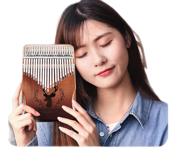 21 Notes Acacia Wood, Kalimba Thumb Harp,พิณทอมเริ่มต้น | Lazada.co.th