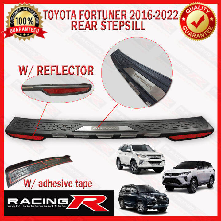 Toyota Fortuner 2016 to 2022 Rear Bumper Step Sill / Stepsill Guard ...