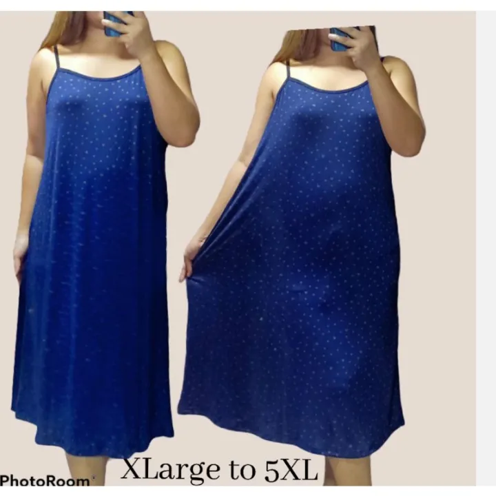 COD PLUS SIZE DRESS DUSTER PANTULOG PAMBAHAY DRESS XL TO 5XL | Lazada PH