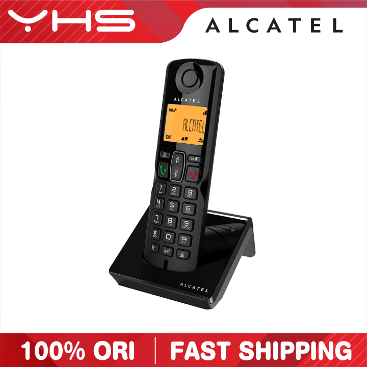 Alcatel S250 Digital Cordless DECT Phone TM Unifi Maxis Landline ...