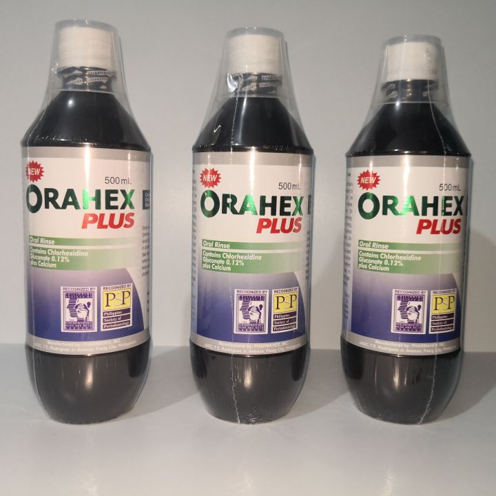 Orahex Plus Oral Gargle Mouthwash 500ml ONHAND | Lazada PH