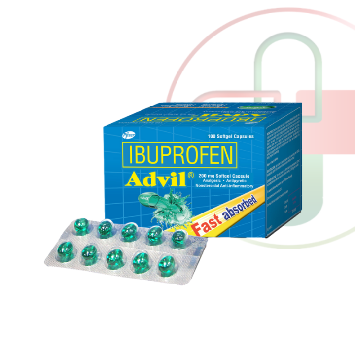 Advil 200mg Softgel Capsule by 10 | Lazada PH