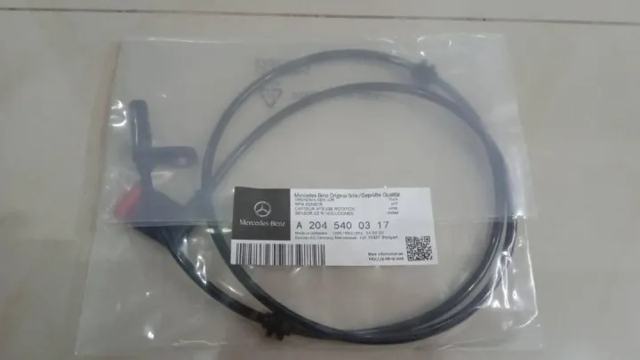 2045400317 REAR WHEEL SPEED SENSOR ABS SENSOR MERCEDES W204 C CLASS ...