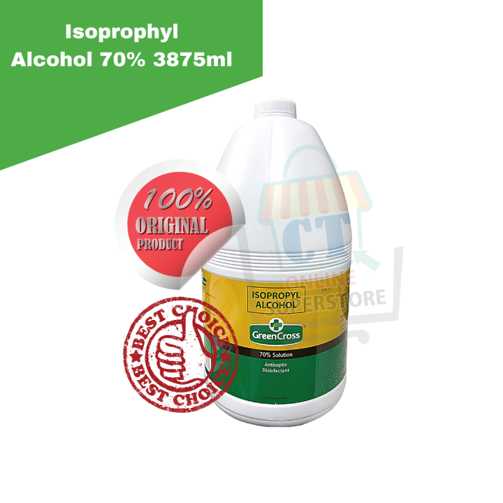 Green Cross Isopropyl Alcohol 70% 3875ml Gallon | Lazada PH
