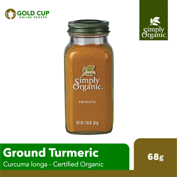 Simply Organic Ground Turmeric Root 68g | Lazada PH