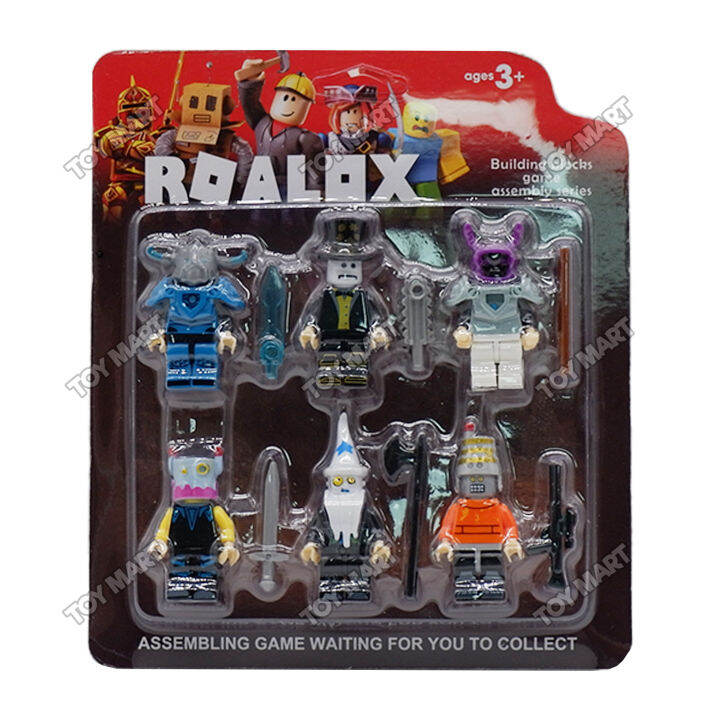 Roblox Heroes Minifigure Set - Collect All 6 in 1 Set with Accessories ...