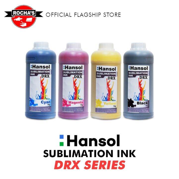 [ROCHA'S] HANSOL SUBLIMATION INK - DRX series 1 LITER | Lazada PH