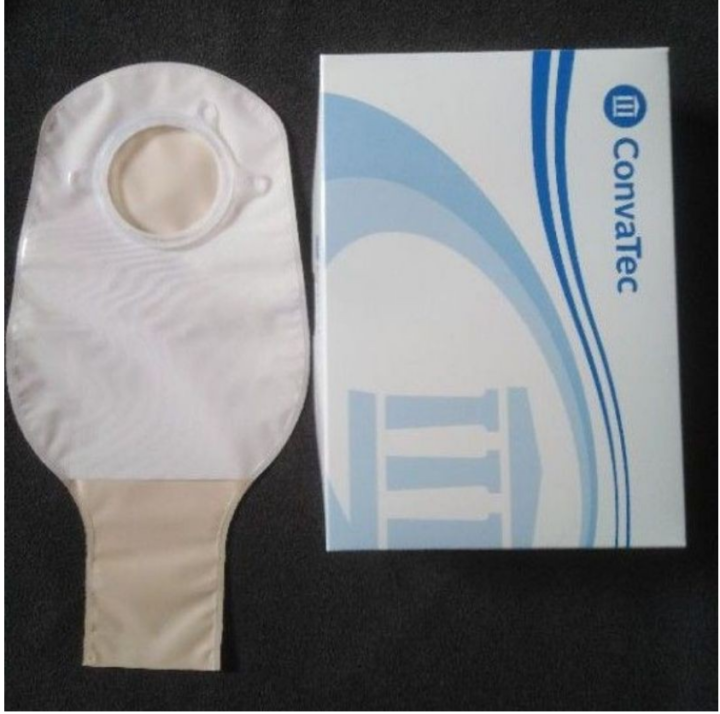 Convatec Colostomy 70mm Flexible wafer and Brown Bag (10 Sets bag and ...