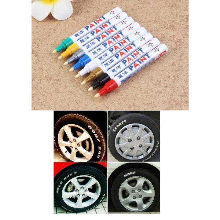 【COD】 Universal Waterproof Permanent Paint Pen Oil Marker | Lazada PH