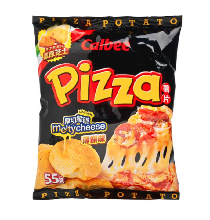 Calbee Pizza Flavored Potato Chips 55g | Lazada PH
