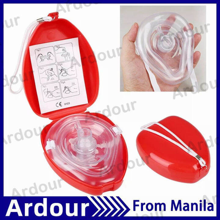 CPR Breathing Mask Resuscitator Rescue Emergency First Aid Masks ...