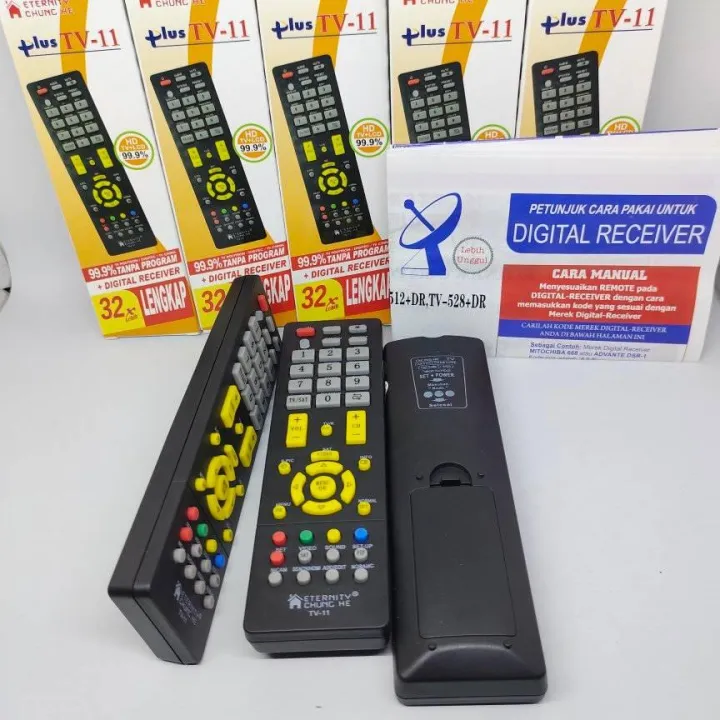 Remot Multi untuk semua merek Tv LCD-LED POLYTRON DAN MEREK-MEREK ...