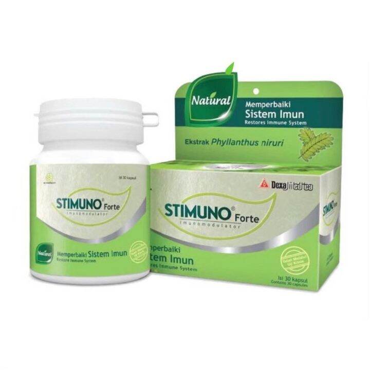 Stimuno Forte 30 Kapsul | Lazada Indonesia