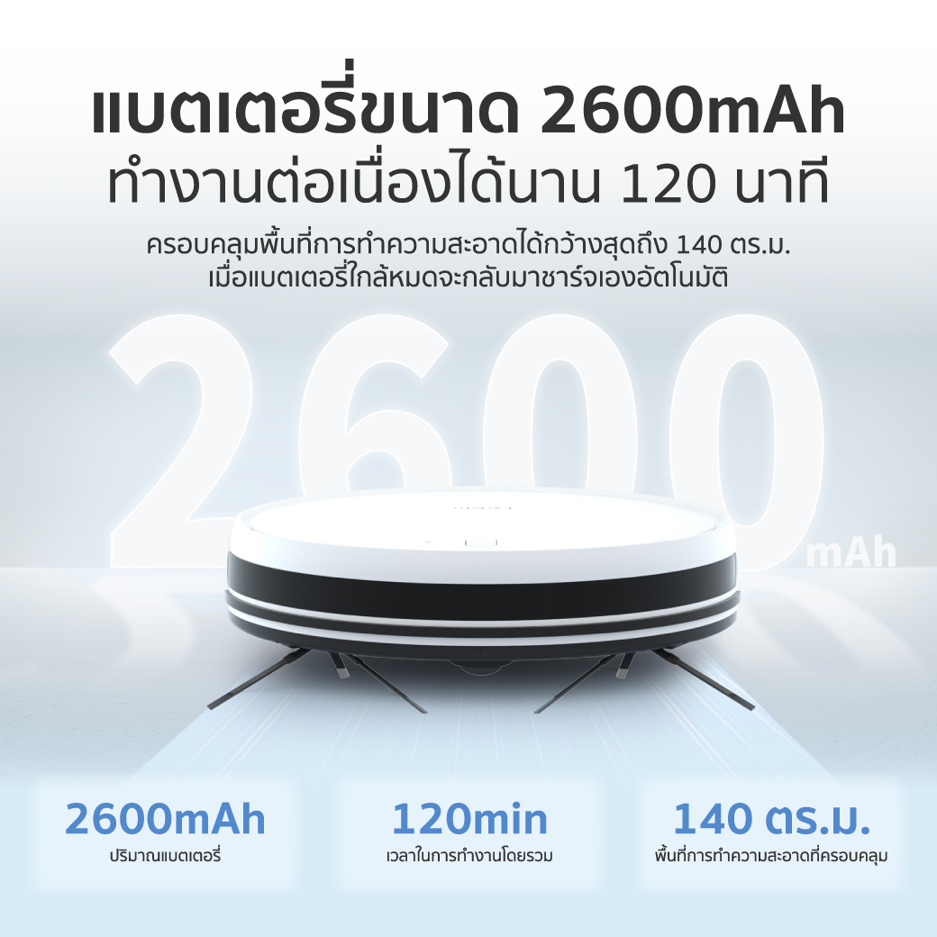 [ใช้คูปอง ลดเพิ่ม 1000 บ.] Lydsto Robot G4 3 in 1 หุ่นยนต์ดูดฝุ่น ...