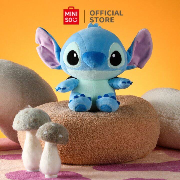 MINISO x Disney series Boneka Lucu 10-inch doll Stitch Mickey authentic ...