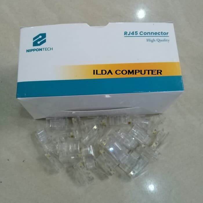 Conector Rj45 Cat5 isi 100pcs | Lazada Indonesia