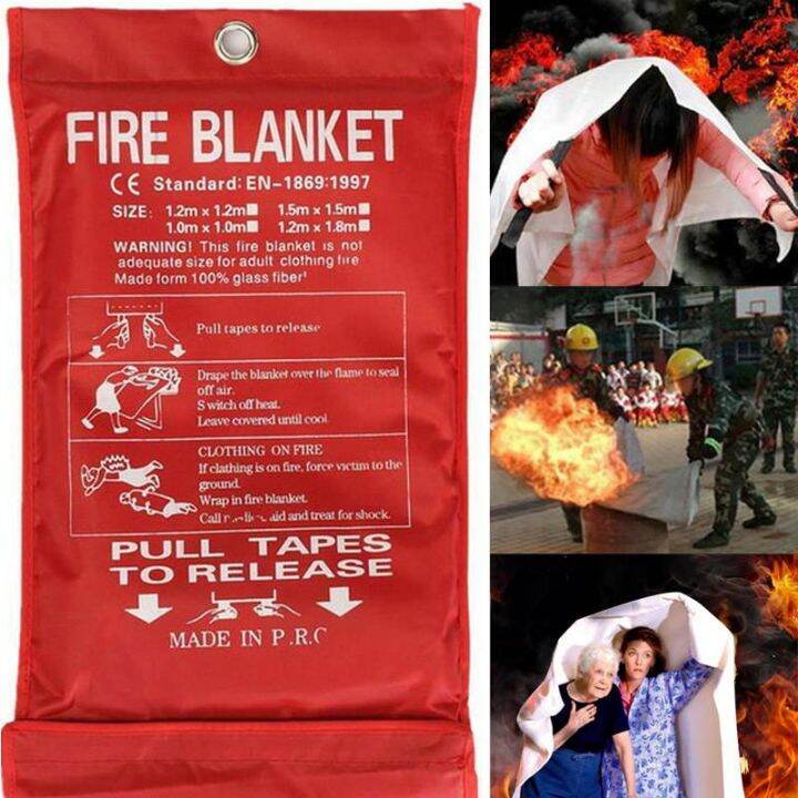 FIRE BLANKET KAIN PEMADAM API TAHAN API KAIN PEMADAM KEBAKARAN BLANKET ...