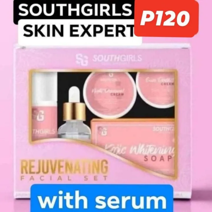 SOUTH GIRLS SKIN EXPERT REJUVENATING SET 5 in 1 WITH SERUM SOUTHGIRLS ...