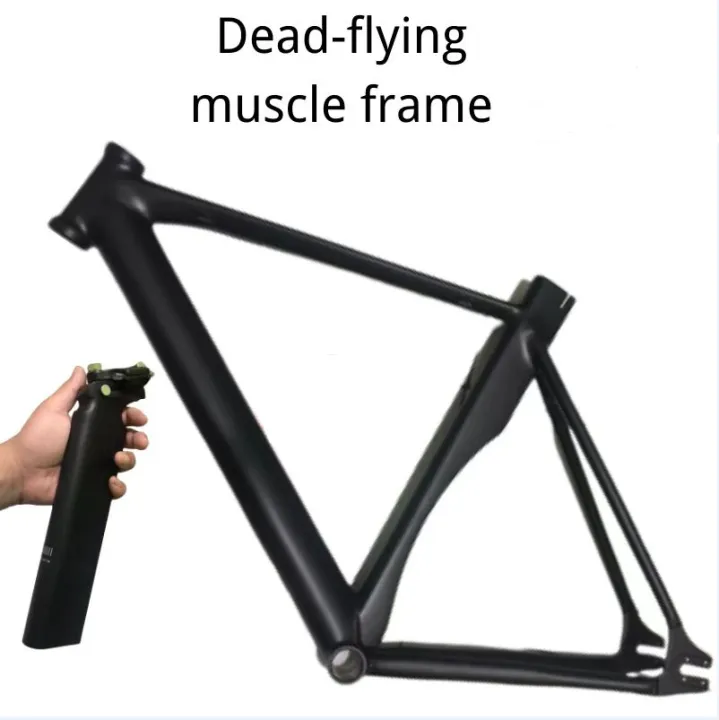 fixed gear 700c aluminum alloy single-speed frame, dead-flying muscle ...