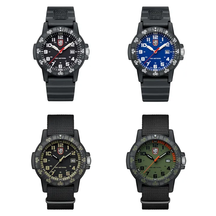 Luminox นาฬิกาข้อมือ LEATHERBACK SEA TURTLE GIANT 0320 SERIES รุ่น XS ...