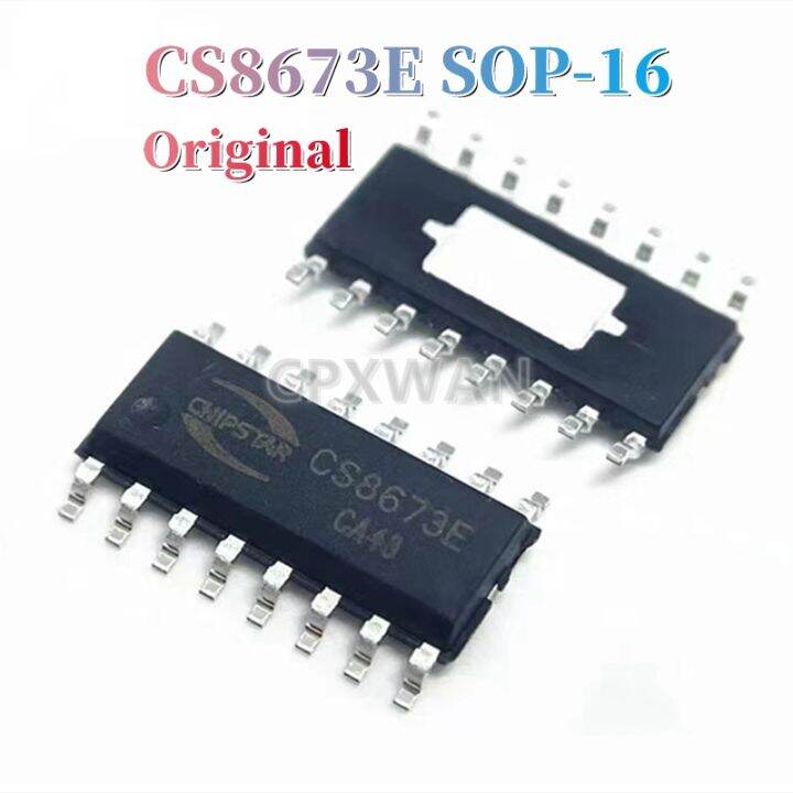 5Pcs Original CS8673E ESOP-16 CS8673 SOP-16 SMD 80W Class-D เครื่องขยาย ...