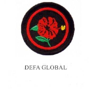 AKSESORI UNIFORM SEKOLAH PANDU PUTERI LENCANA PATROL BUNGA RAYA - DF ...