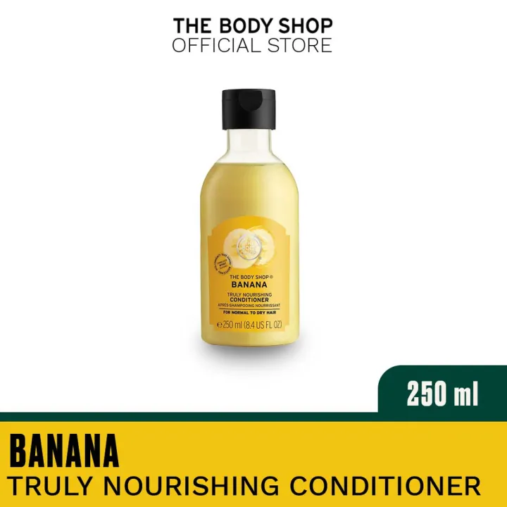 The Body Shop Banana Truly Nourishing Conditioner (250 ml) | Lazada PH
