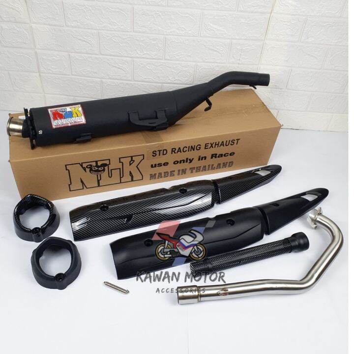 LC135 V8 Fi NLK RACING STANDARD CUTTING EXHAUST EKZOS PIPE LC135 Fi V8 ...