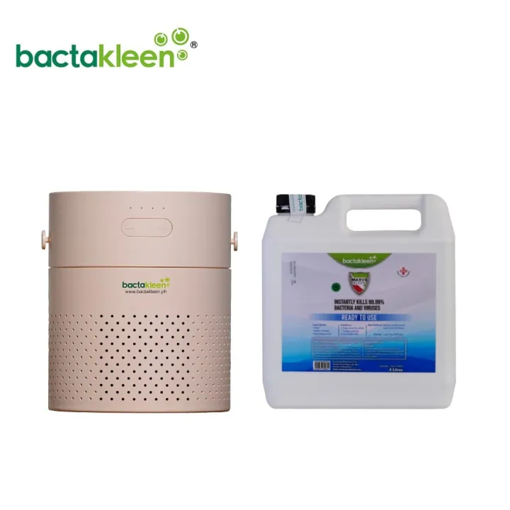 BACTAKLEEN Duo Humidifier with Marvekleen 4L-Pink | Lazada PH