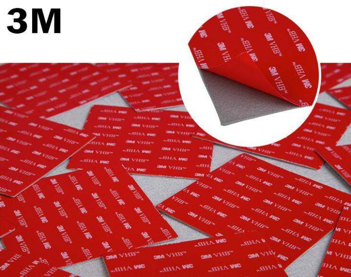10 sheets 3M VHB 5608A 100mm x 100mm Acrylic Foam Double Sided Attachment Extremely Strong ...